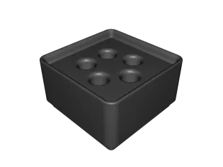 Gridfinity Heat Set Insert Tips Storage by eblanchette | Download free STL model | Printables.com