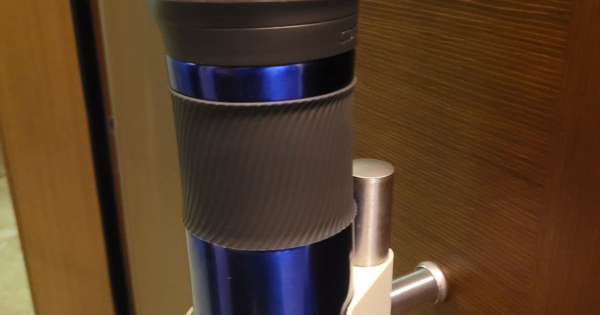 Bottle Stand For Door Handle By Theplayingdead Download Free STL bottle-stand-for-door-handle-by-theplayingdead-download-free-stl