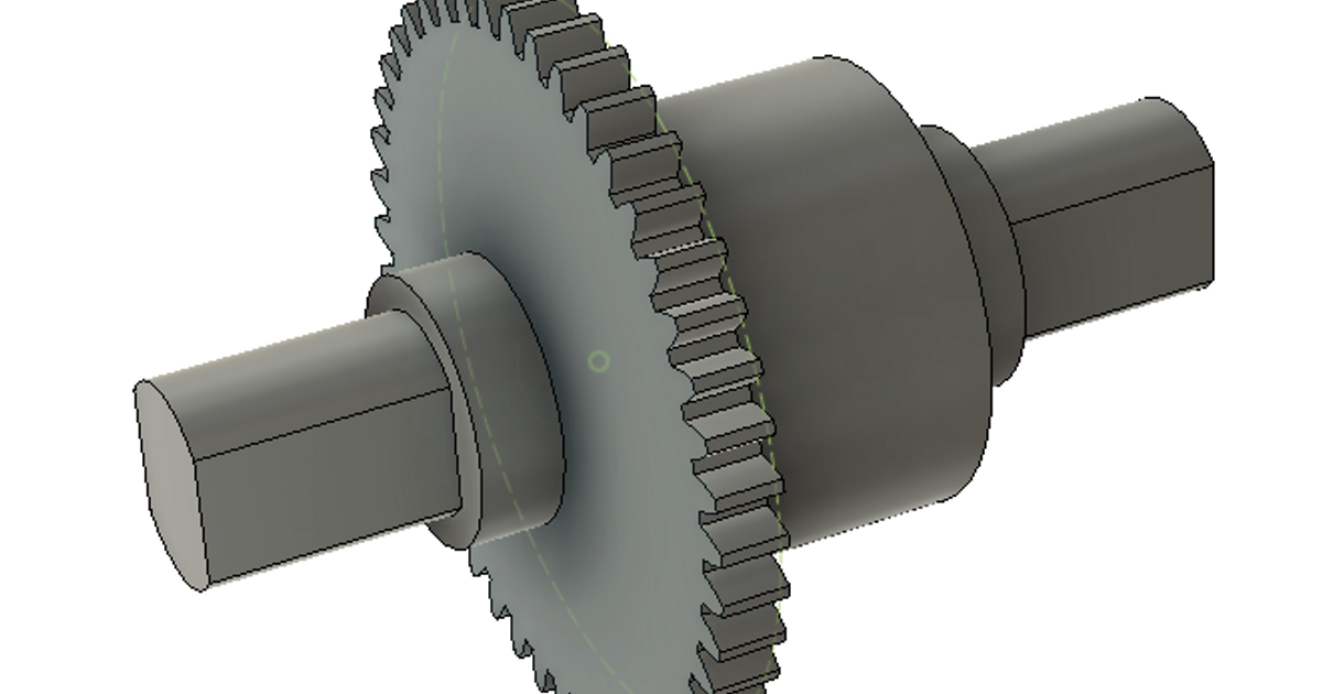 Basic Center Differential por Mihnea2003 | Descargar modelo STL ...