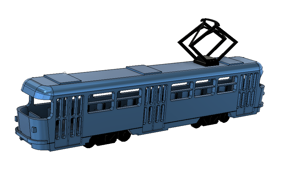 Bucharest Tram by Mihnea2003 | Download free STL model | Printables.com