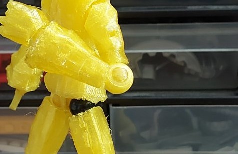 Revoltech-style universal hinge ball peg figure joint by Kexana ...