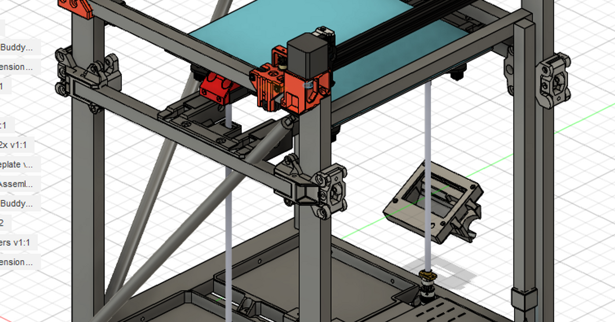 CR10 CoreXY Conversion V-Slot with Afterburner by Jesterhead | Download free STL model ...
