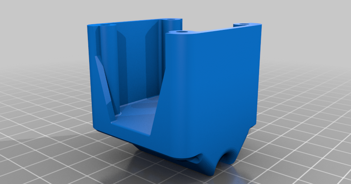 Cr10 X Axis Motor Cover Endstop X Axis Cr10 V2 By Jesterhead Download Free Stl Model