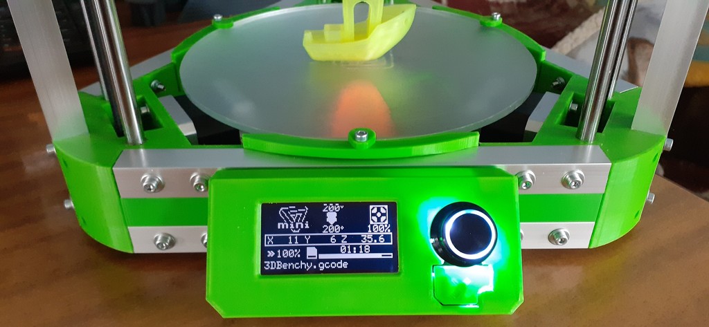C-MINI, a tiny Delta printer by kocickamia | Download free STL model ...