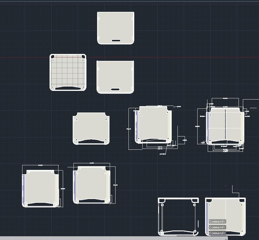 Gameboy Advance SP Shell bottom por technicalapricot | Descargar modelo ...