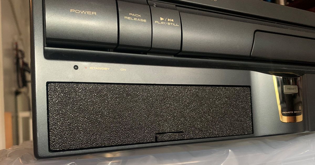 Pioneer LaserActive - PAC cover by RetroGameRevival | Download free STL ...