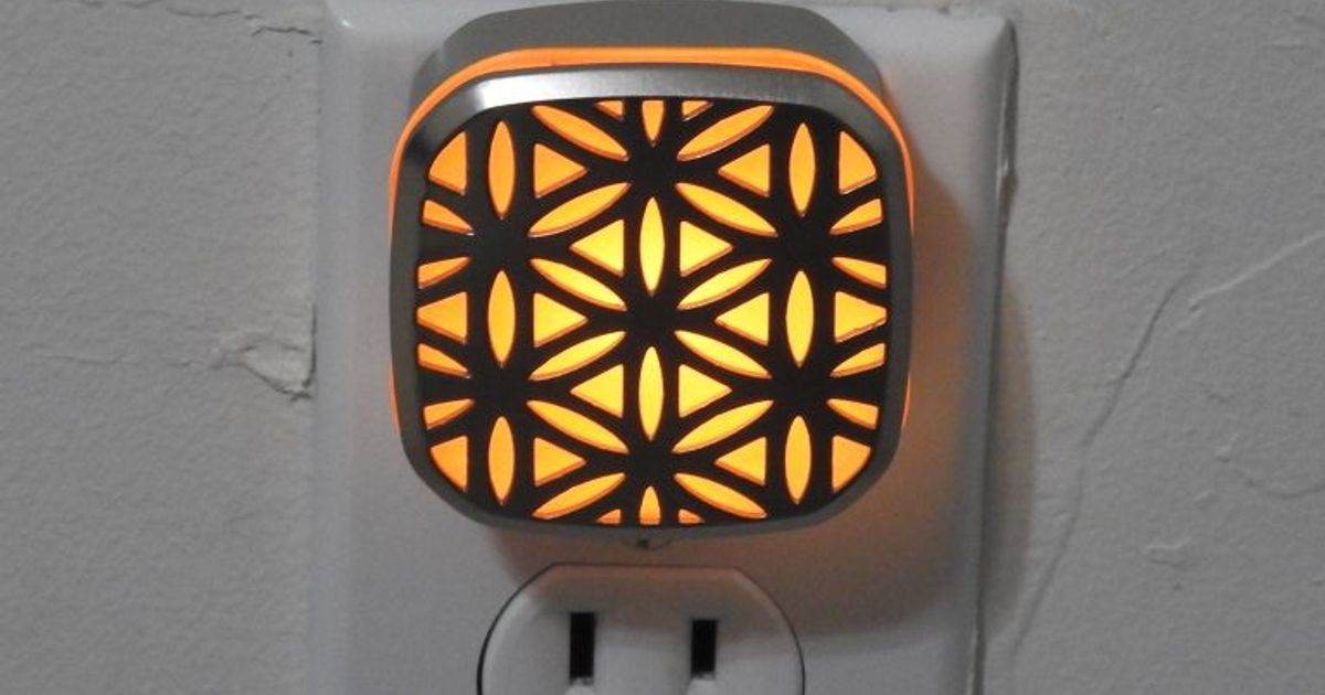 Night Light Cover by SteveS42 | Download free STL model | Printables.com