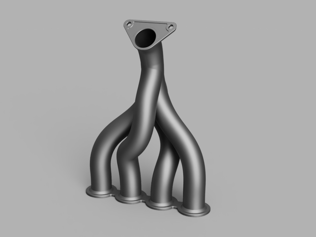 Exhaust manifold by pavol.n | Download free STL model | Printables.com