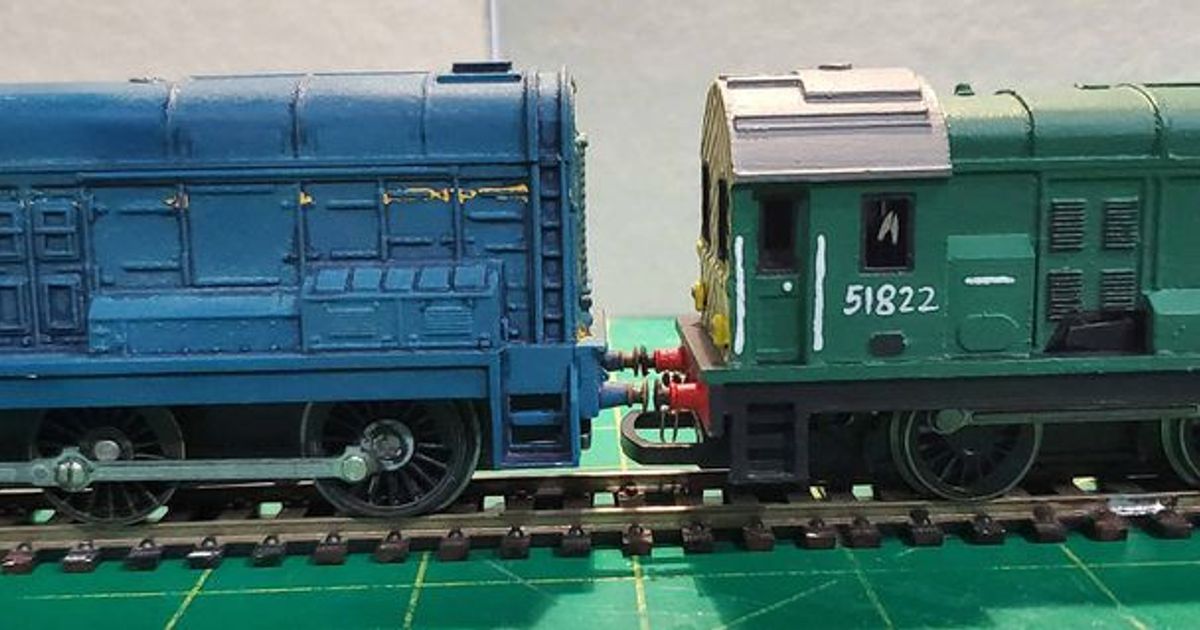 08 Diesel shunter for the Hornby 0-4-0 (designed for custom 0-6-0 ...