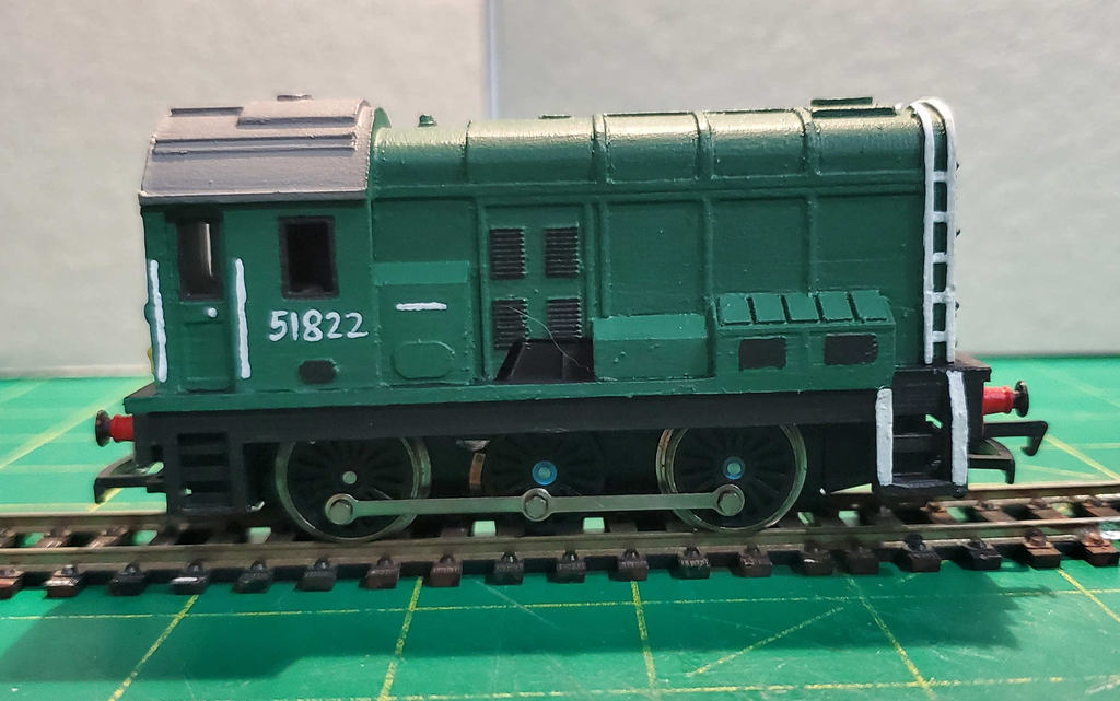 08 Diesel shunter for the Hornby 0-4-0 (designed for custom 0-6-0 ...