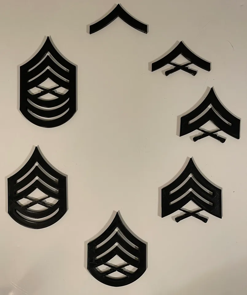 Marine Master Sergeant Chevron