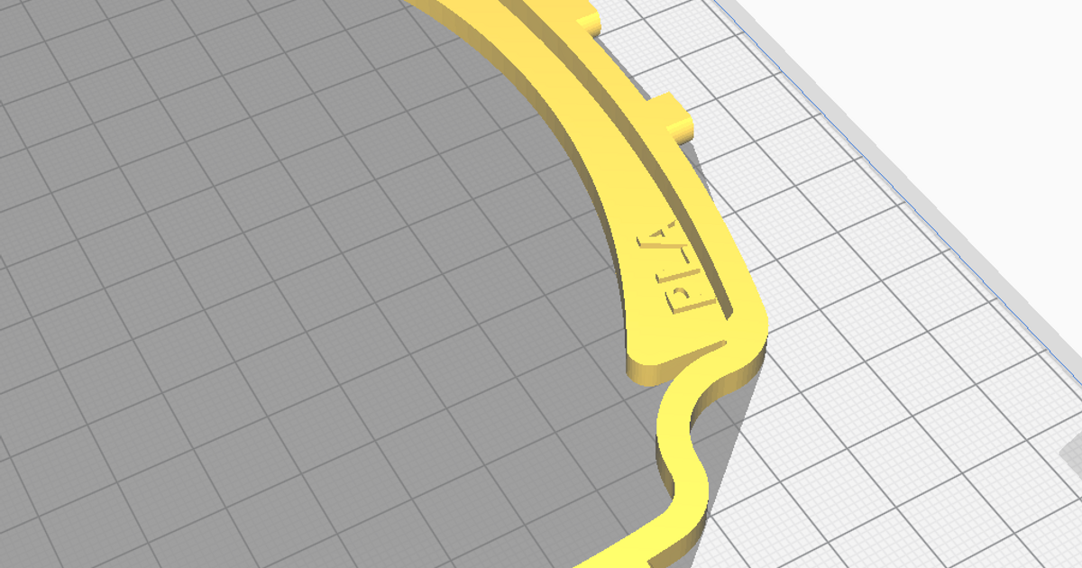 3dVerkstan Visor with Material Tag - PLA by Madeleine | Download free ...