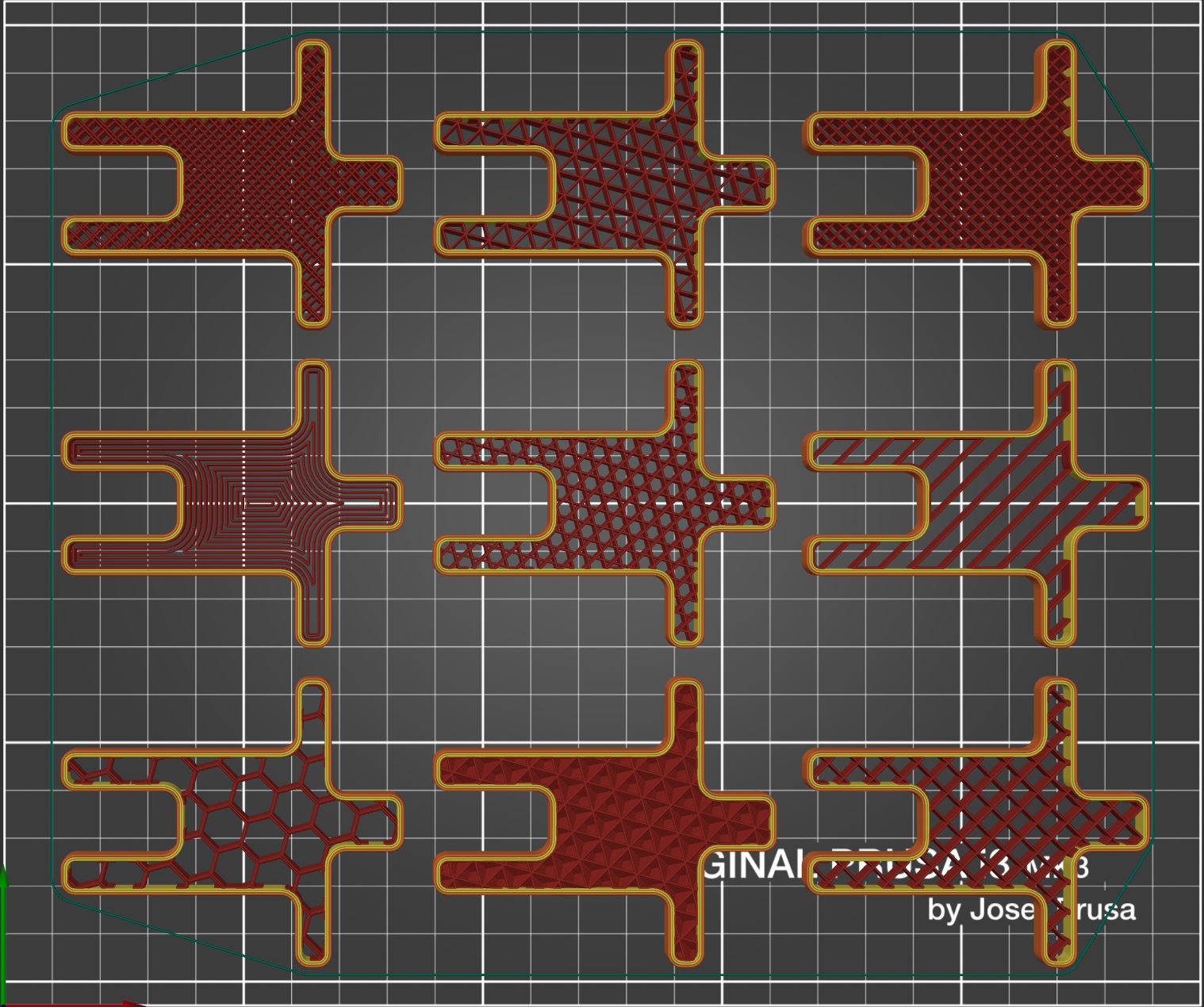 Stapla Toy And Infill Pattern Sample by cewo | Download free STL model ...