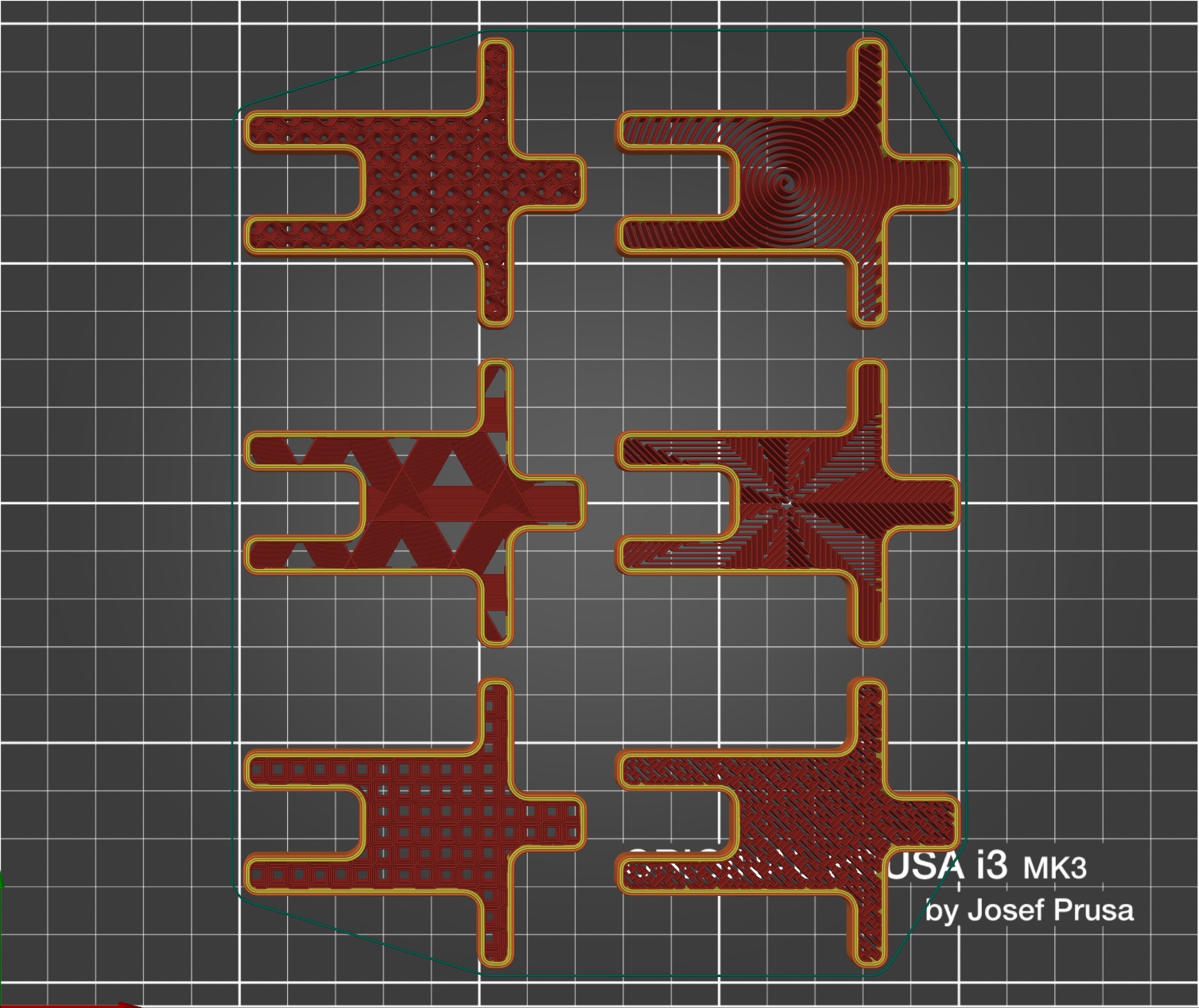 Stapla Toy And Infill Pattern Sample by cewo | Download free STL model ...