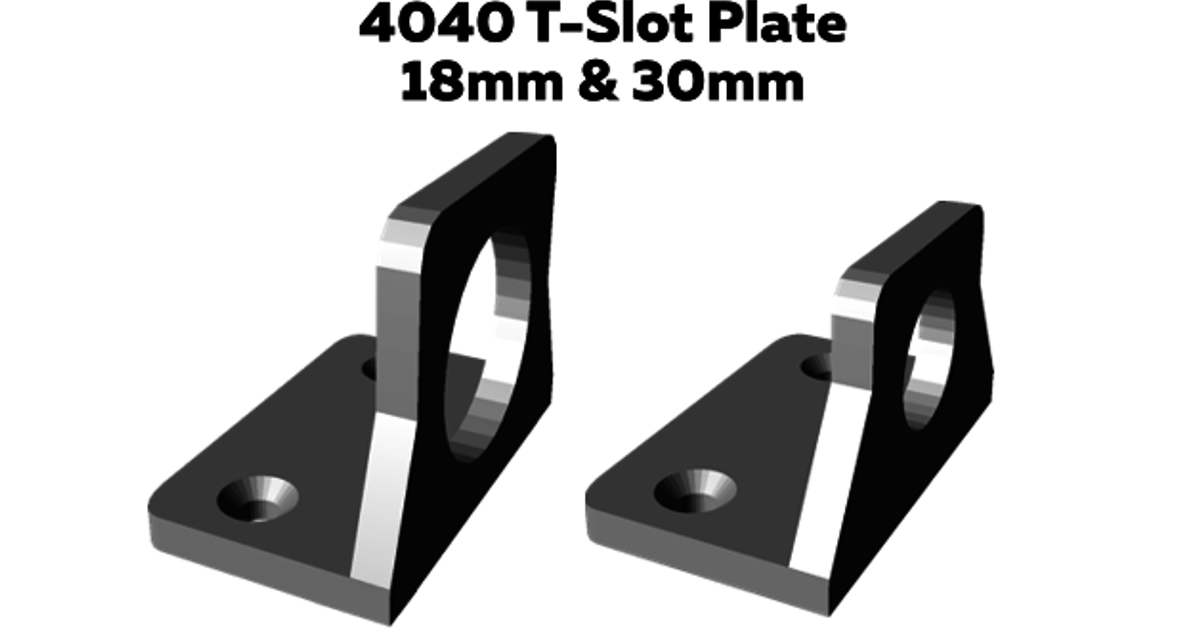 Sensor Holders for 4040 T-Slot Plate (18mm & 30mm) by OliverP ...