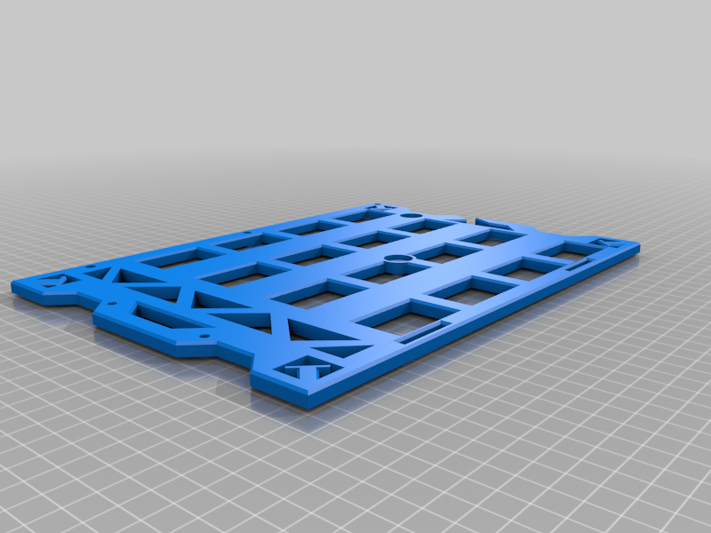 Bicycle Cargo Rack MOLLE Panel by OliverP | Download free STL model ...