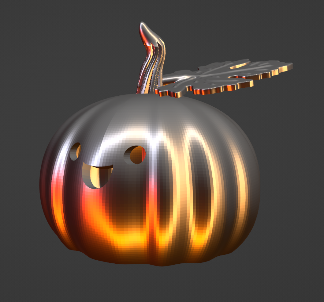 Adorable & Cute Halloween Pumpkin/ Jack O'Lantern by Macroglossum ...