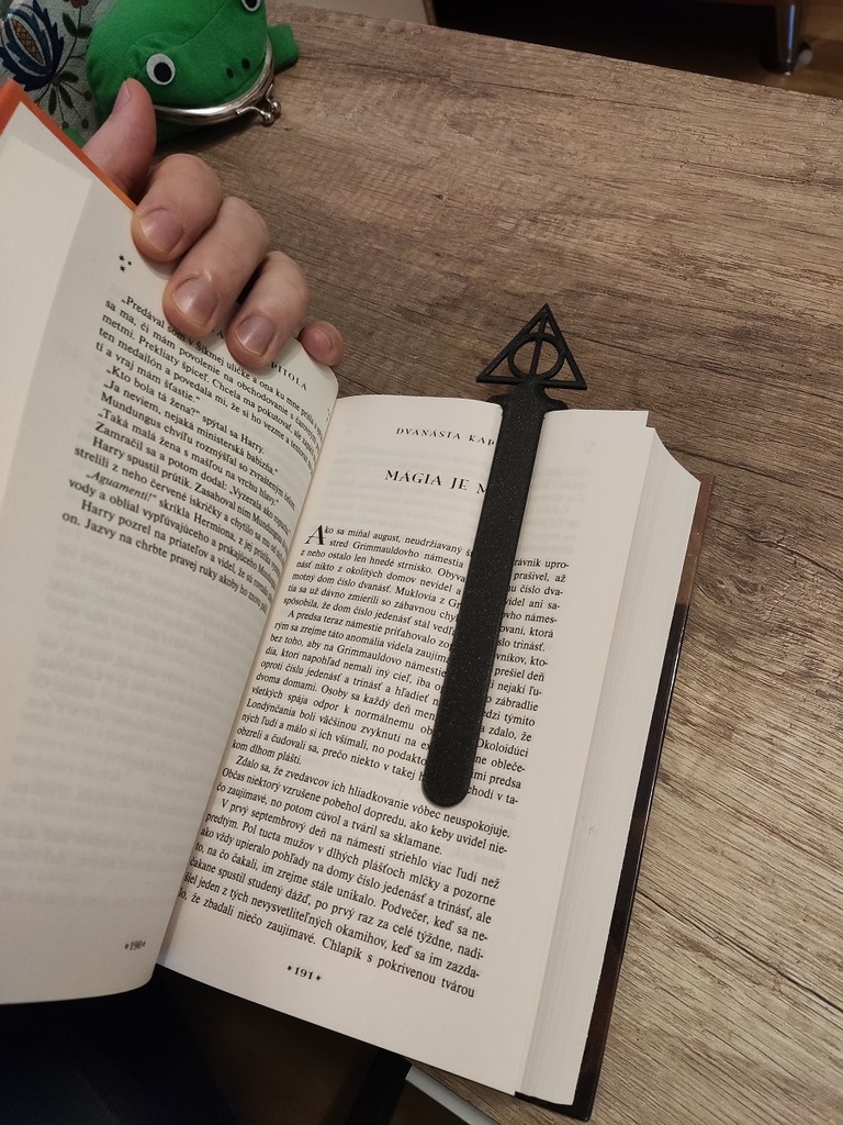 Deathly hallows bookmark Harry potter (HP) by Michal Fekete | Download ...