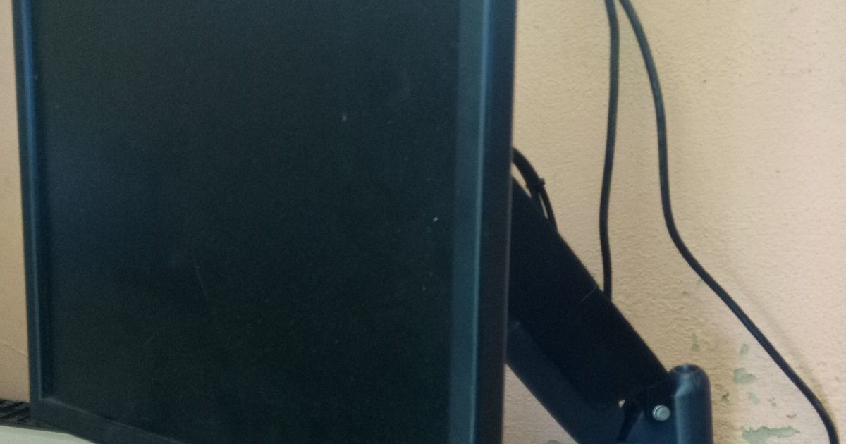 Monitor Halter by JFGil | Download free STL model | Printables.com