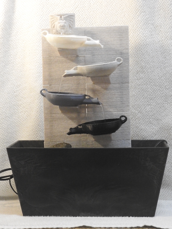 Tabletop Water Feature / Fountain by cellocgw | Download free STL model ...