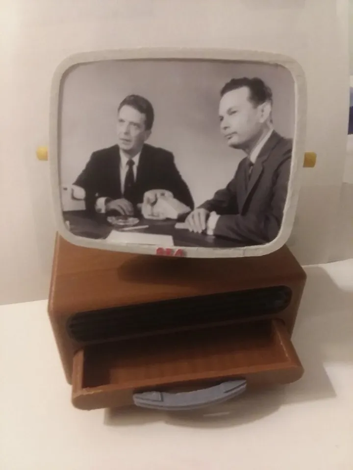 Retro Television Set by cellocgw | Download free STL model | Printables.com