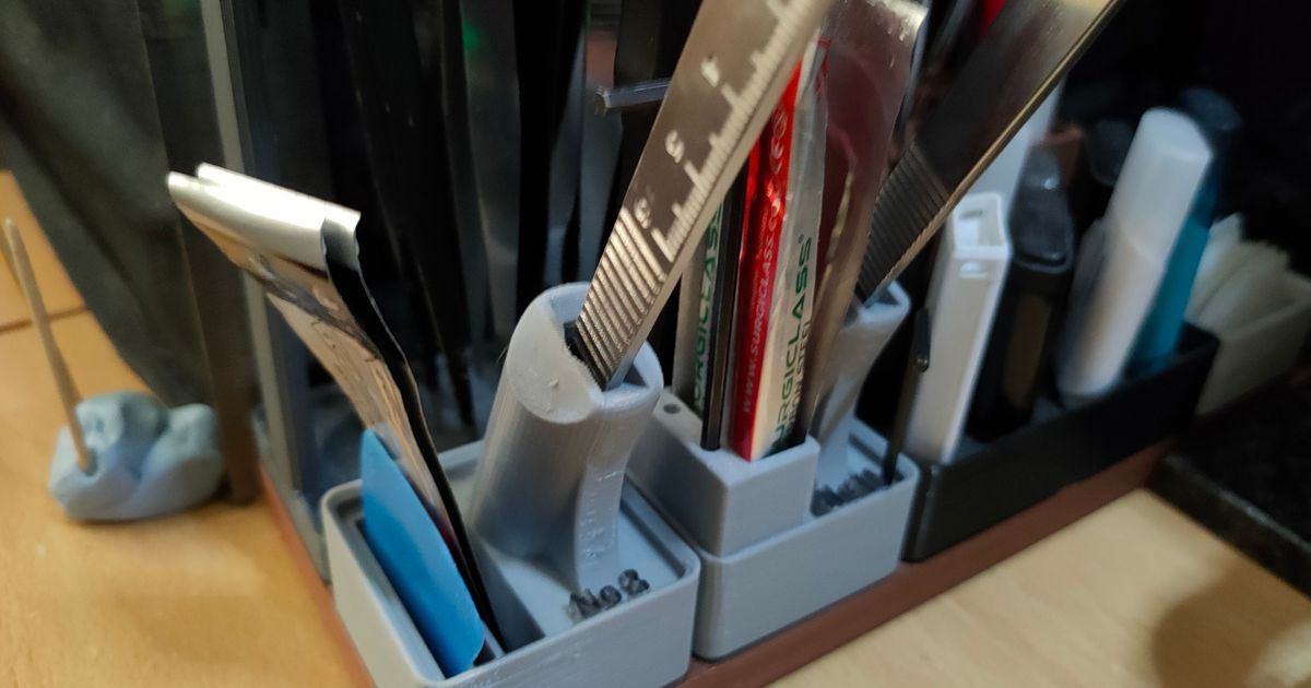 Gridfinity Scalpel Holders od autora methlon | Stáhněte si zdarma STL ...