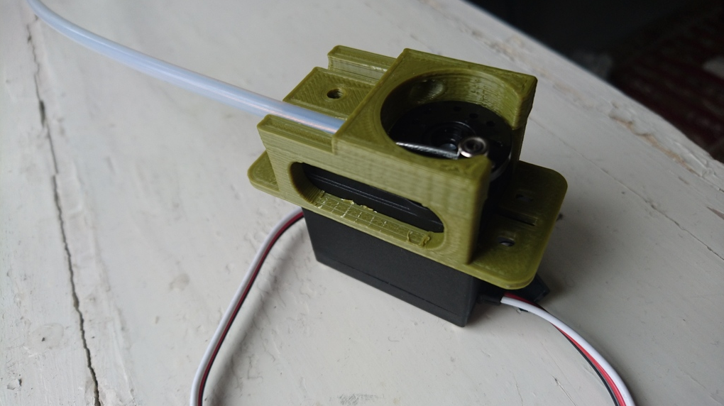 Bowden Cable Servo Control for Robotics by johnbbb | Download free STL ...