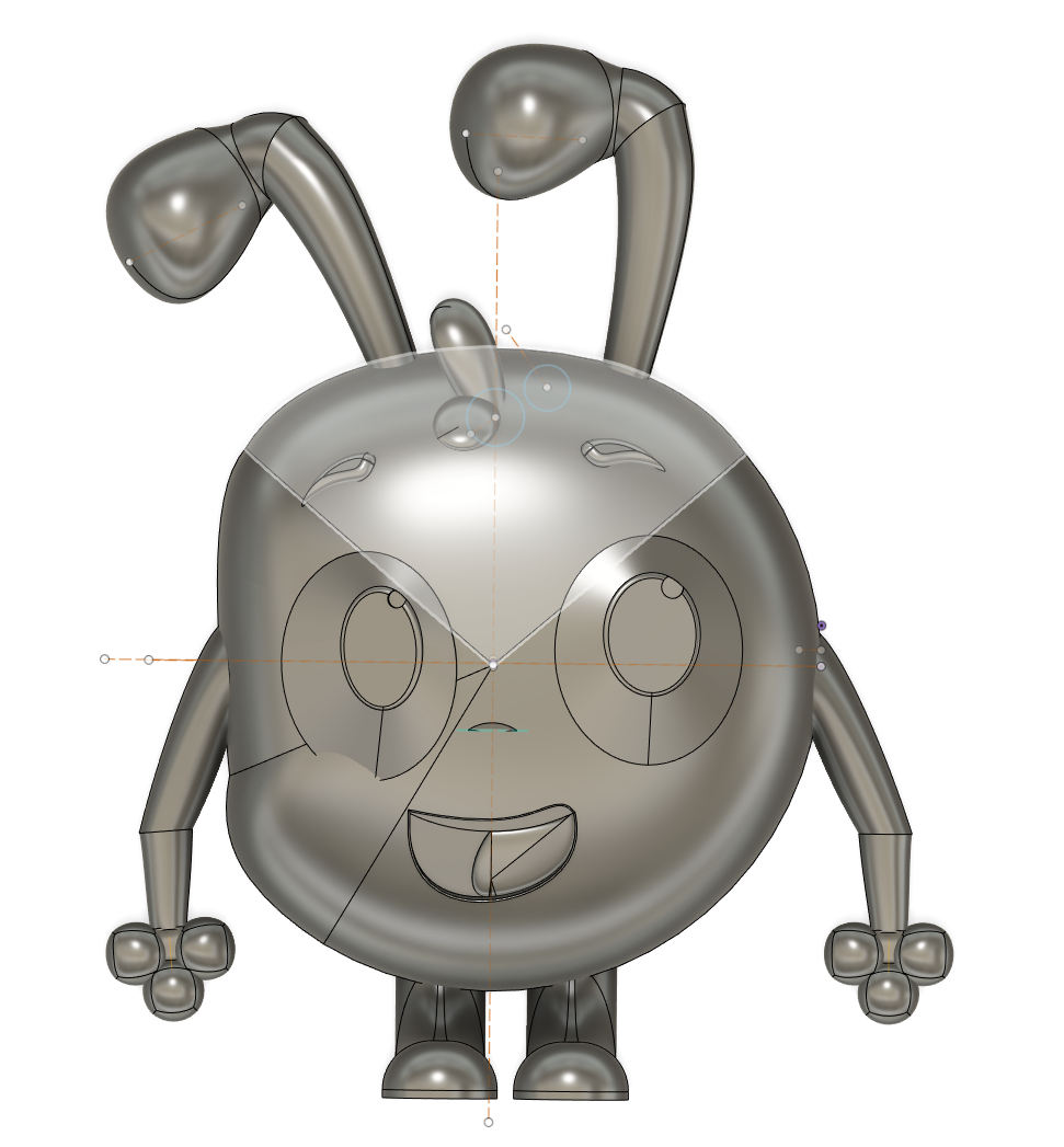 Easy-paint Morphle Figurine by MooreFamily3D | Download free STL model ...
