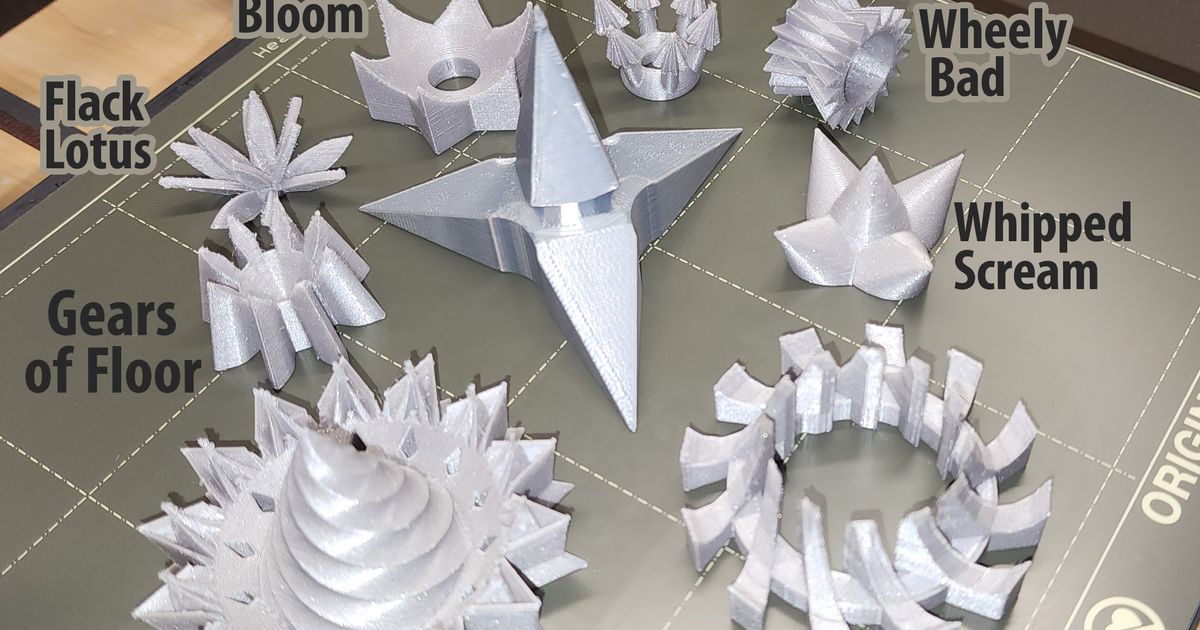 Caltrops Collection - Fun things to not step on by Triple G Workshop ...