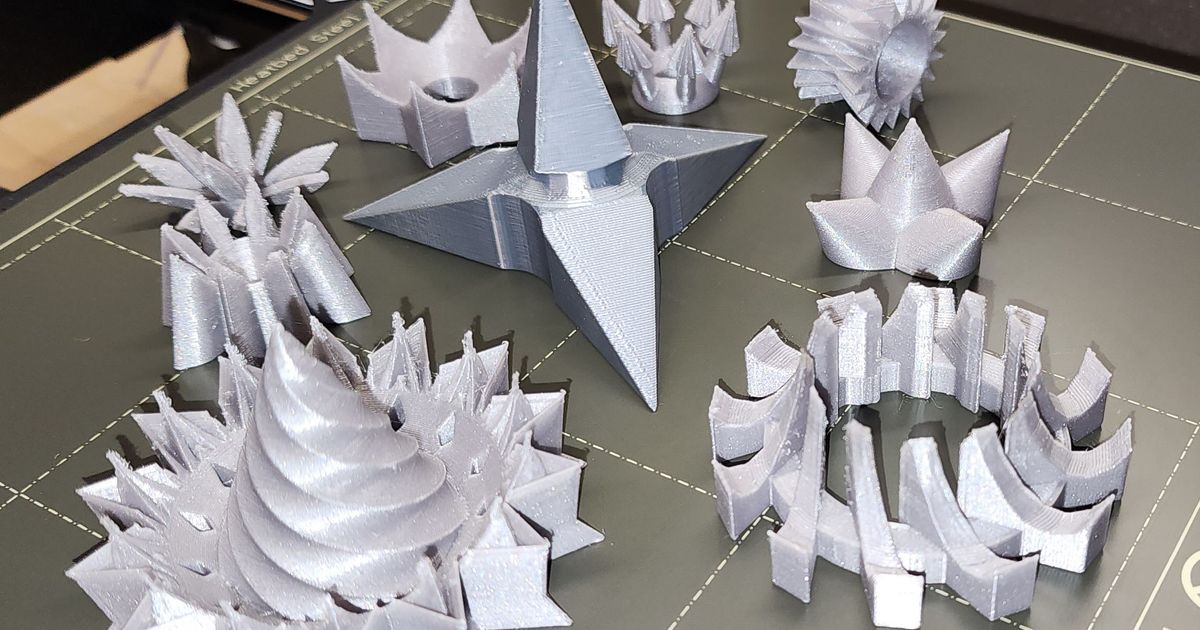 Caltrops Collection - Fun things to not step on by Triple G Workshop ...