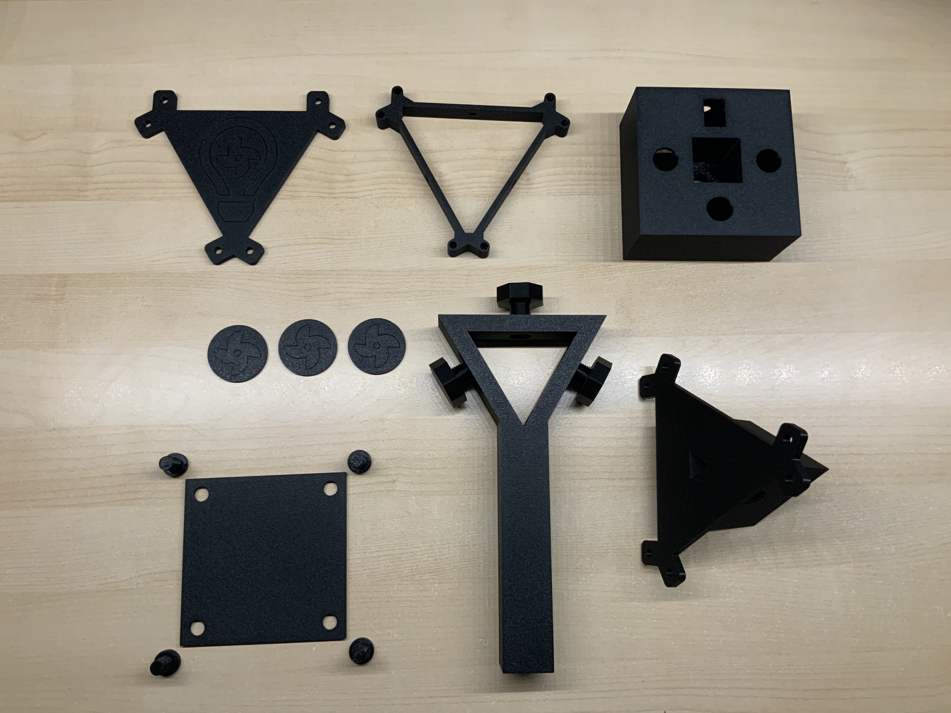3 x 120mm Arduino controlled RGB LED fan holder by AWSW | Download free ...