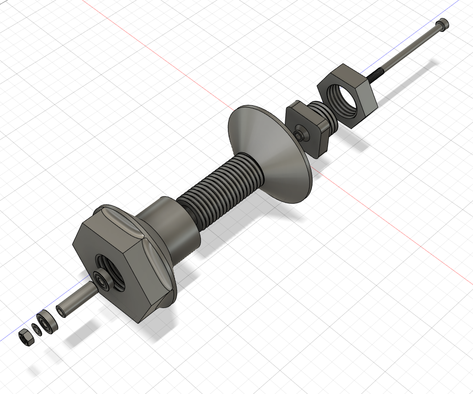 Low Friction Spool Holder - Ender 5 Plus by theAftab | Download free ...