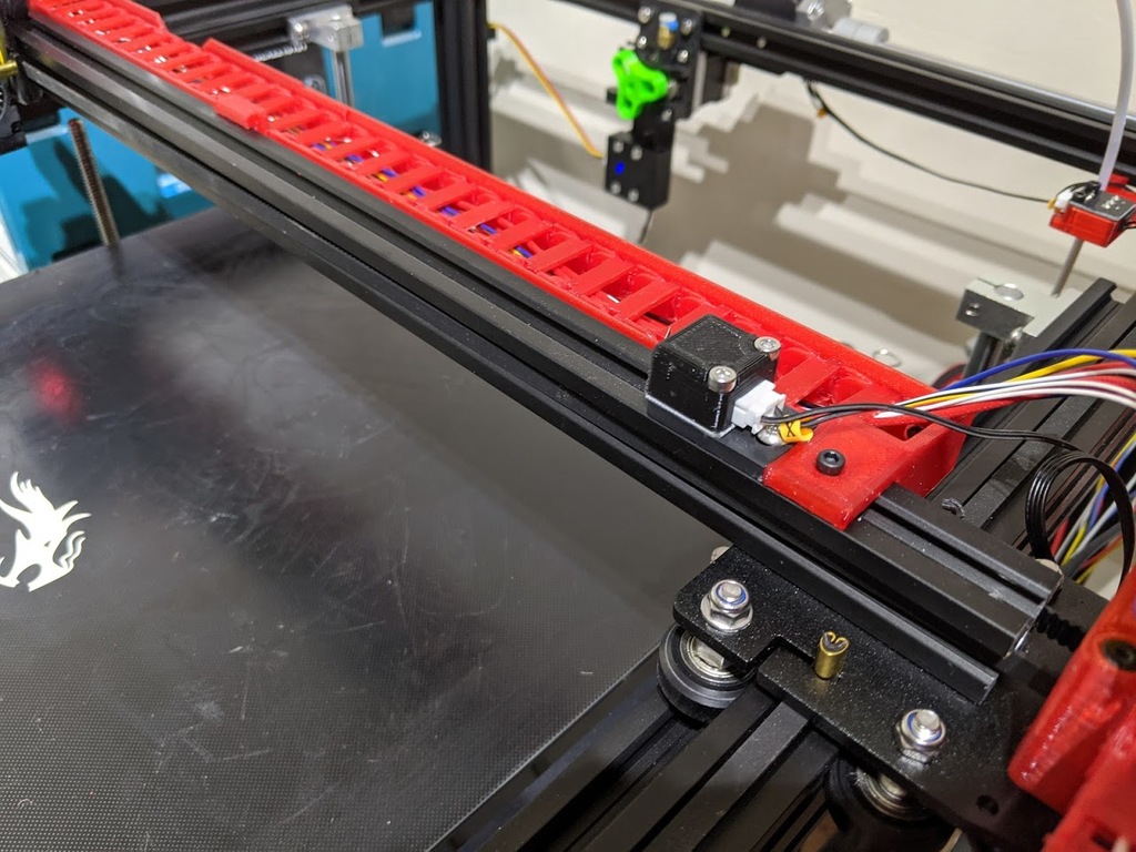 Ender 5 Plus Cable Chain Tray by theAftab | Download free STL model ...