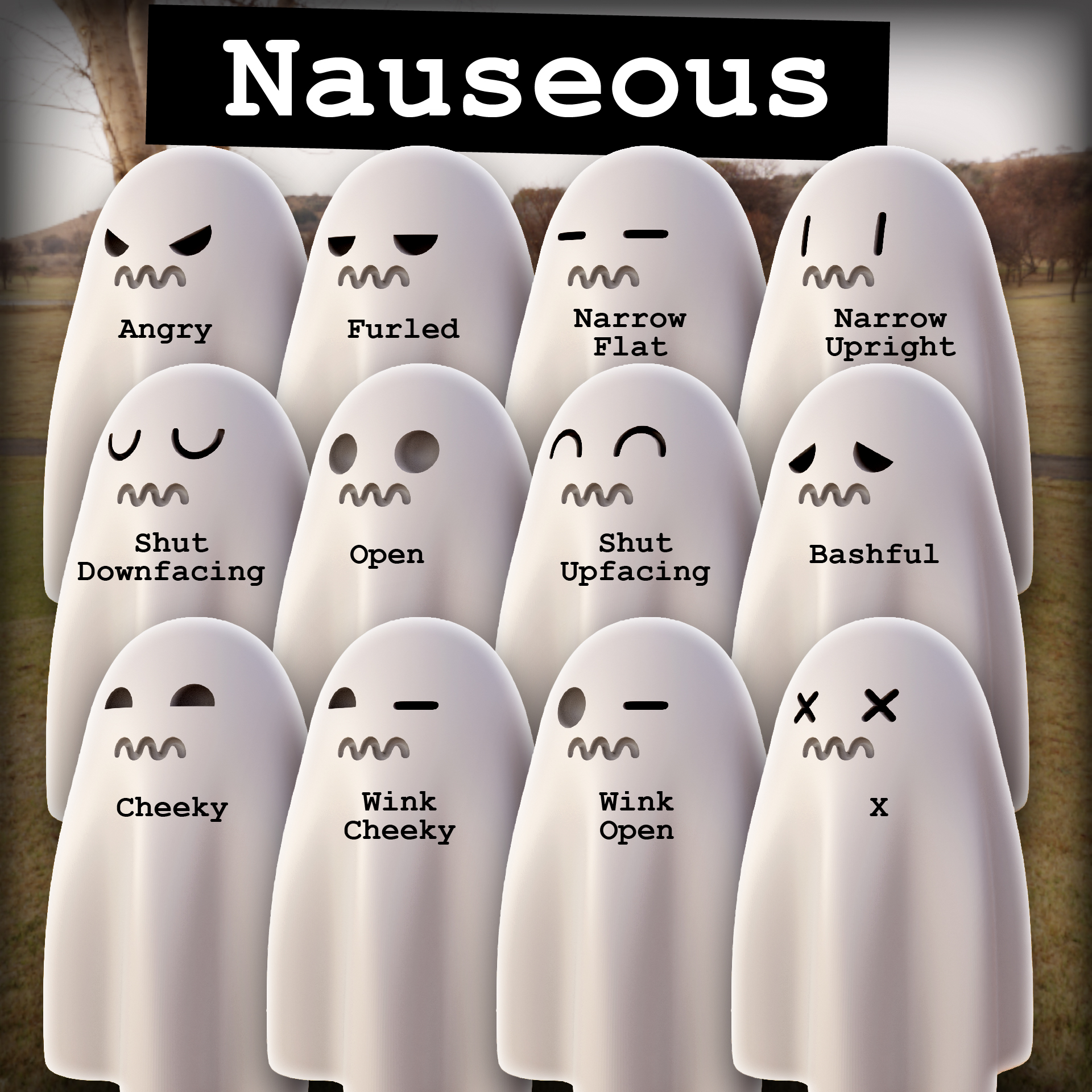Ghosties! by Kolifer | Download free STL model | Printables.com
