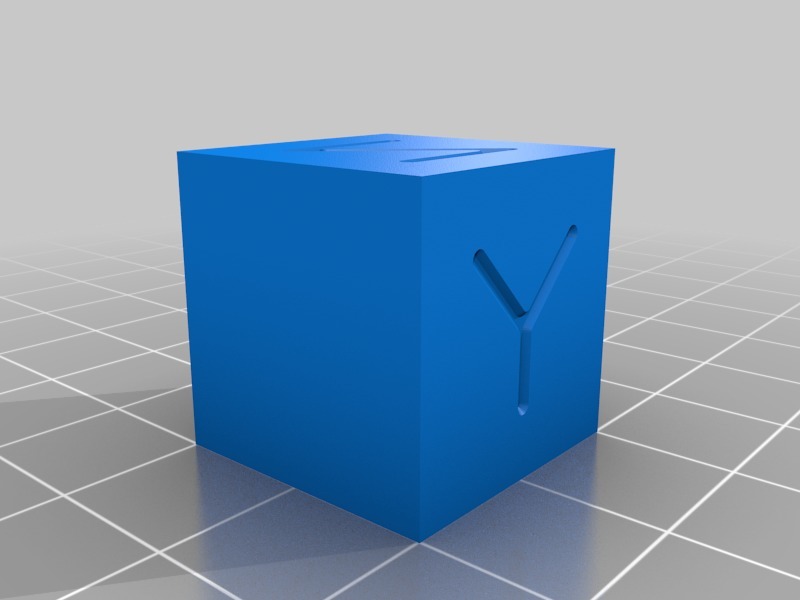 20x20x20mm Test Cube by FabianFriethjoph | Download free STL model ...