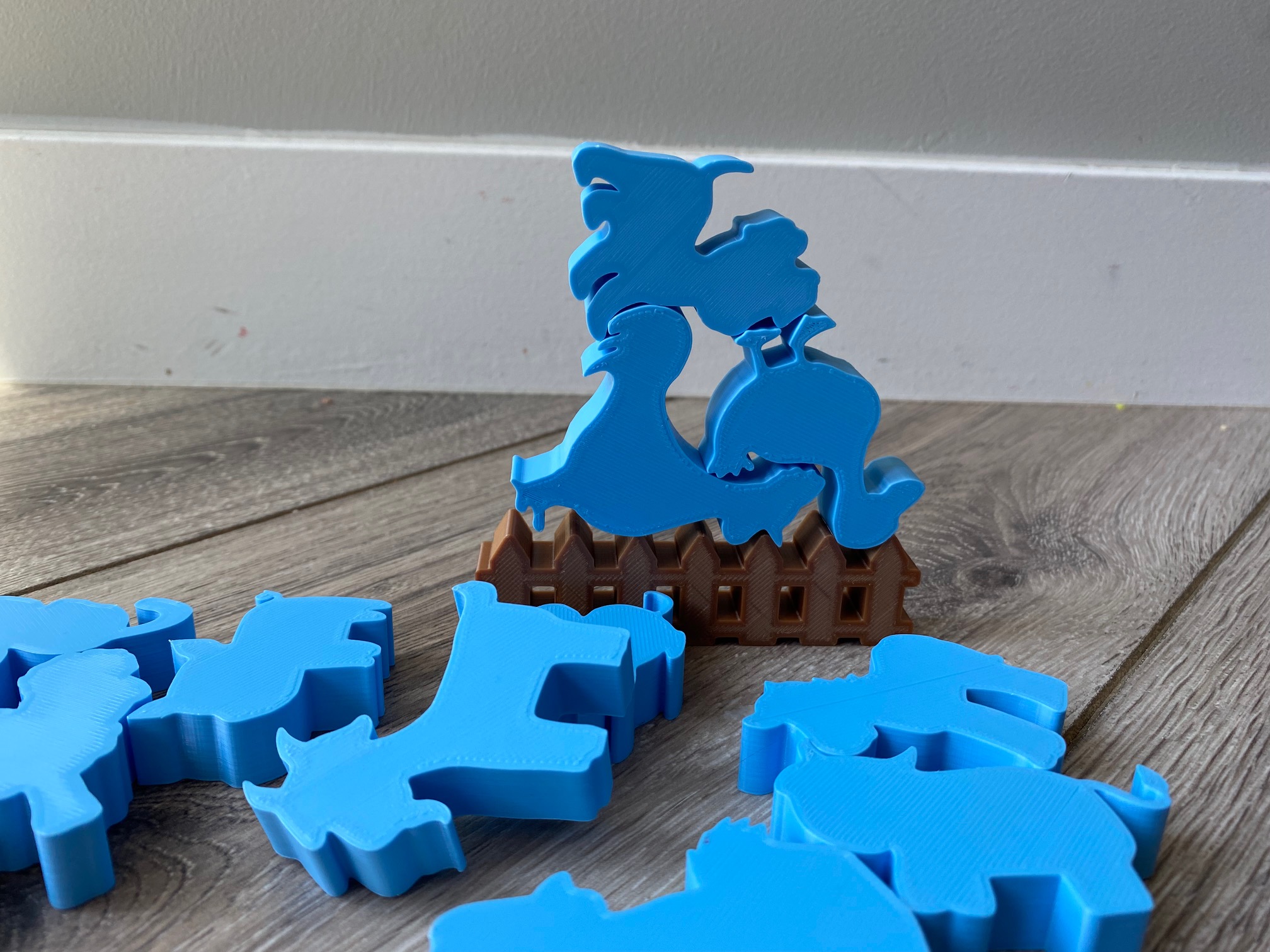 Animal Upon Animal--Farm Version by tjdesign | Download free STL model ...