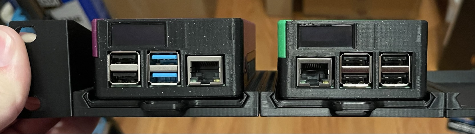 1U Rackmount Cluster - Raspberry Pi 3B+ / 4B by JaredC01 | Download ...