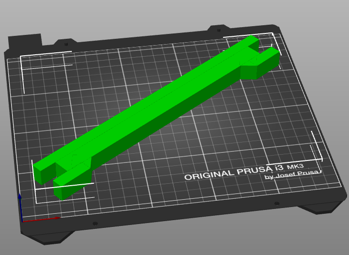 Computer Tower Support Strut by TempoWrites | Download free STL model ...