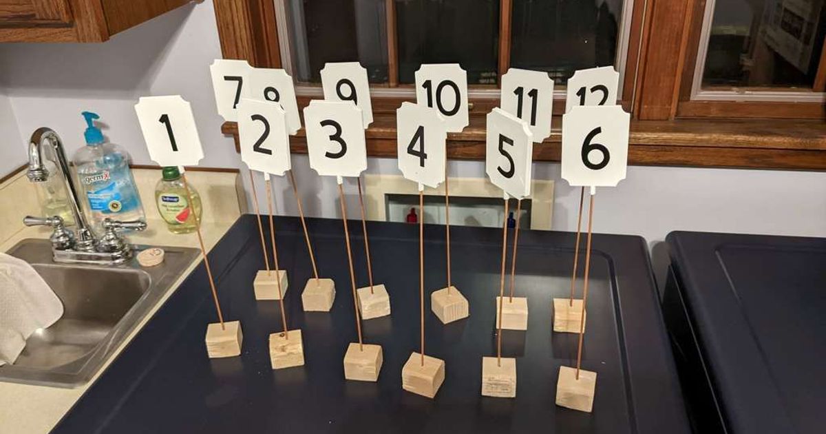 Table Signs by Audi | Download free STL model | Printables.com