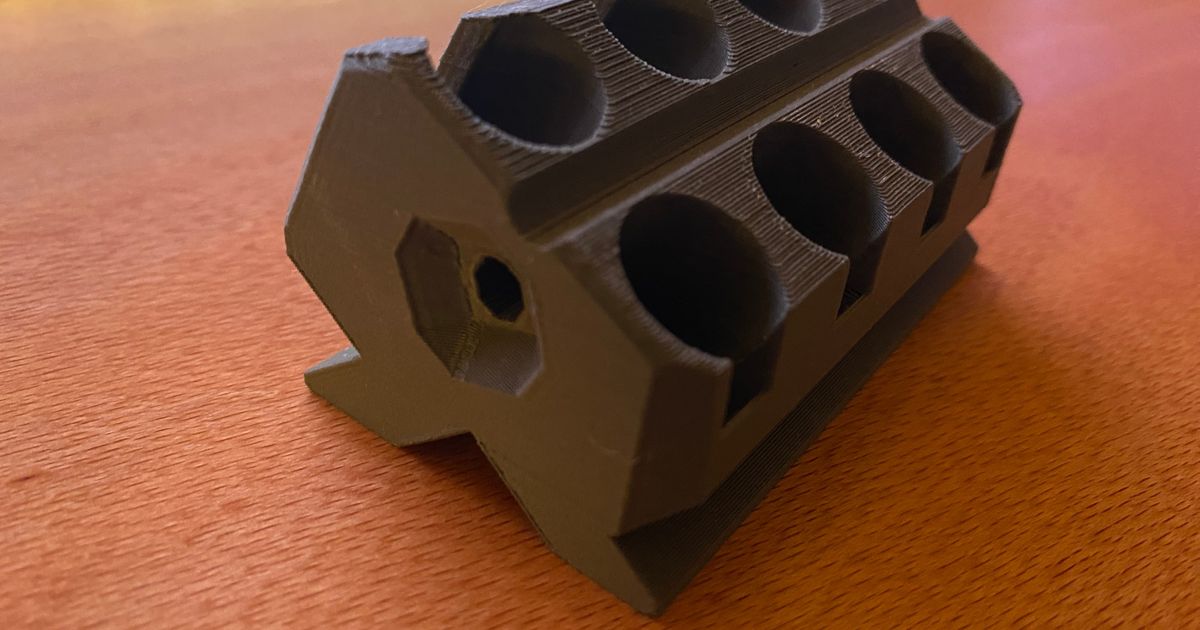 Posca PC-1M Marker Stand by teymur | Download free STL model ...