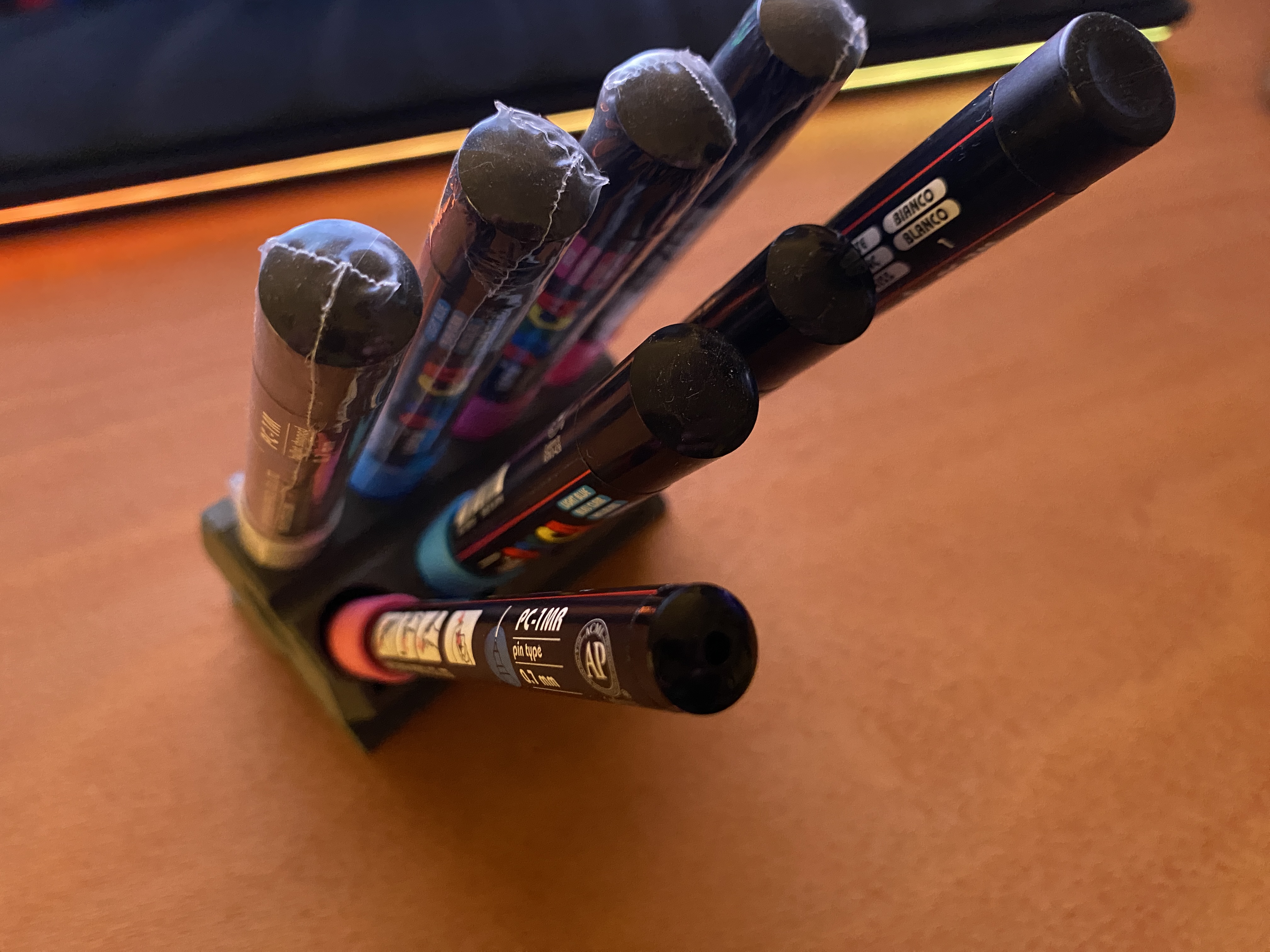 Posca PC-1M Marker Stand by teymur | Download free STL model ...