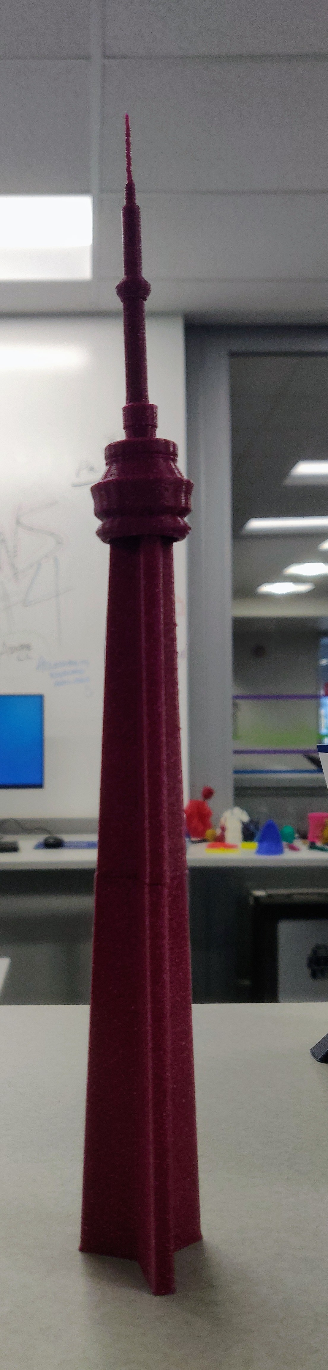 CN tower model by Pop Up Learning Labs | Download free STL model ...