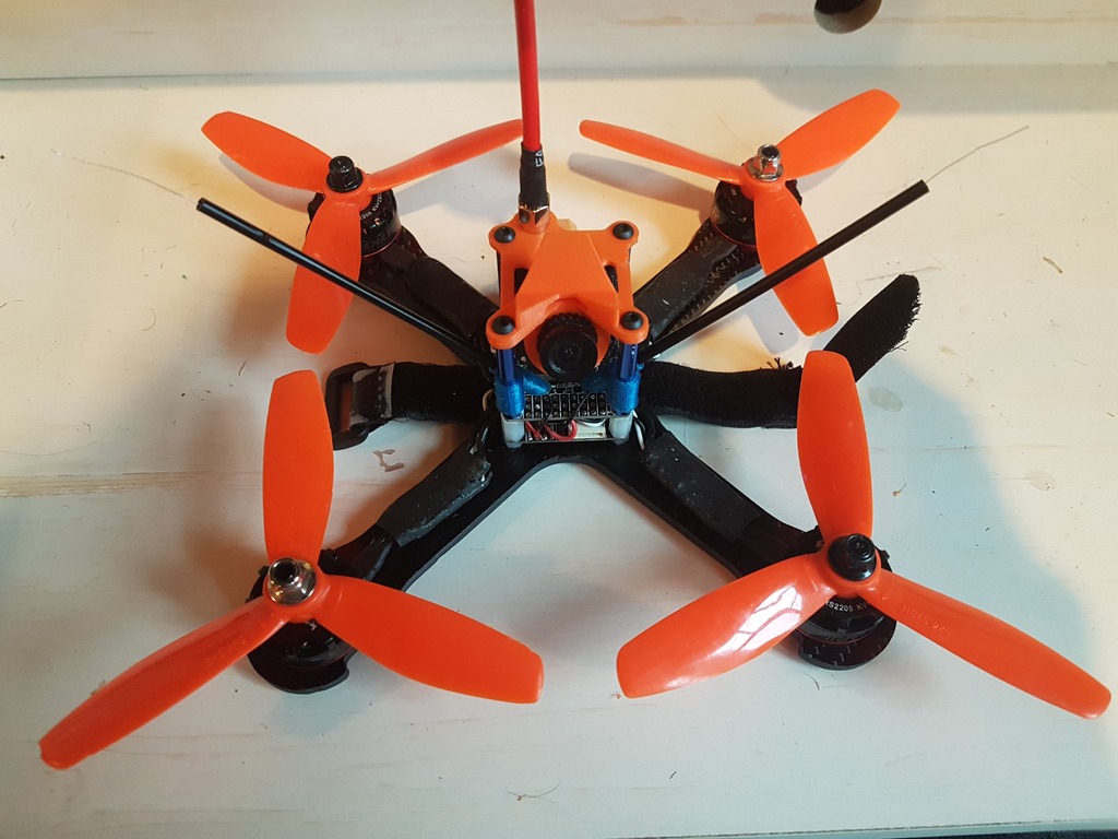 HammerHead Quadcopter 185mm 5inch X-frame CNC Carbon Fiber by Forrest ...