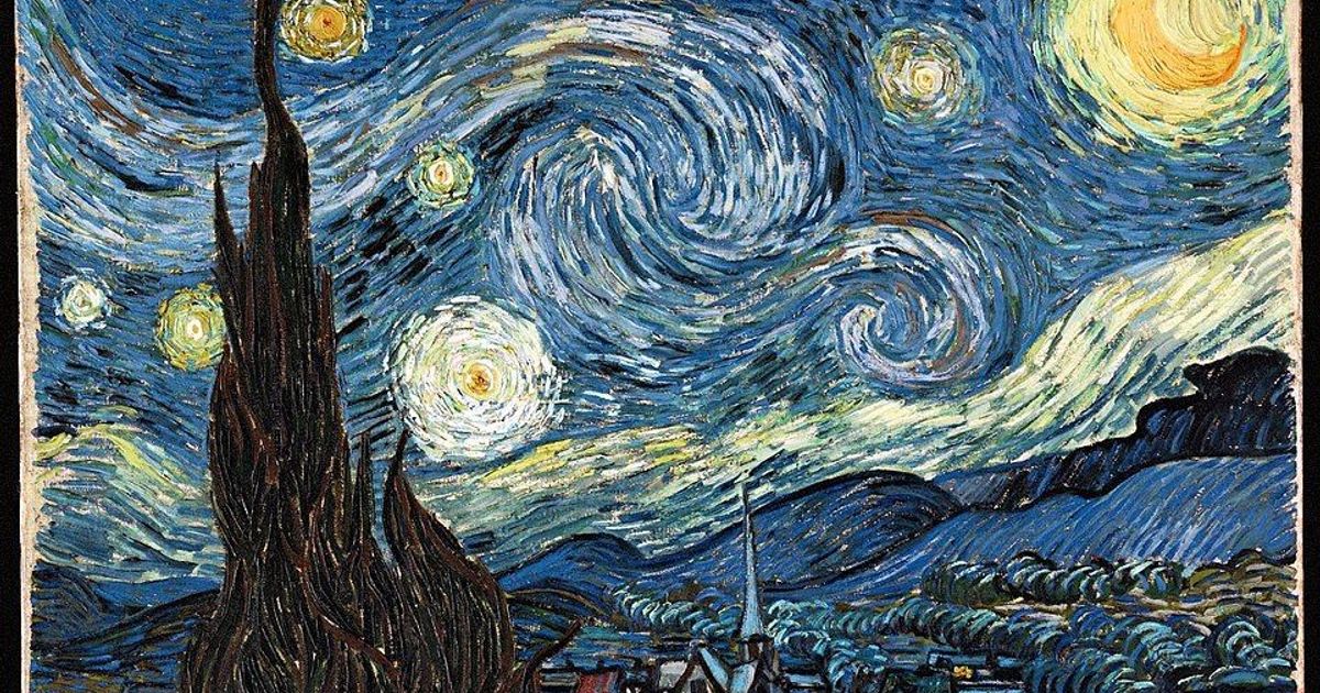 starry night by vincent van gogh by Elias Ferenus Alvarez | Download ...