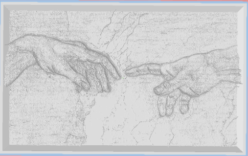 Sistine chapel ceiling by Michelangelo by Elias Ferenus Alvarez ...