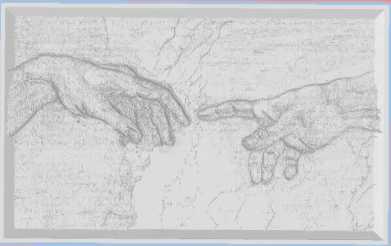 Sistine chapel ceiling by Michelangelo by Elias Ferenus Alvarez ...