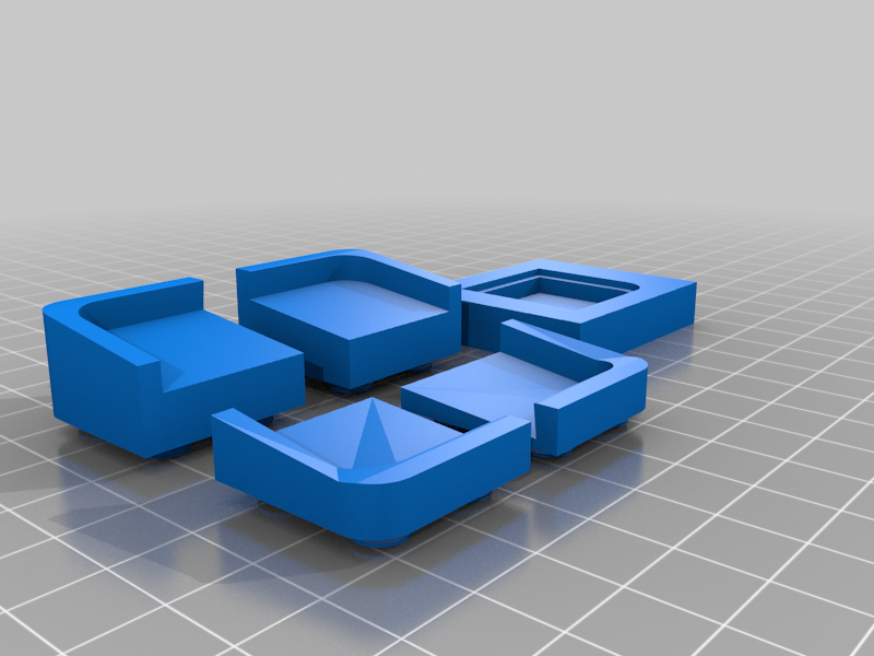 Mac Keyboard Grippy Feet by Daniel Corron | Download free STL model ...