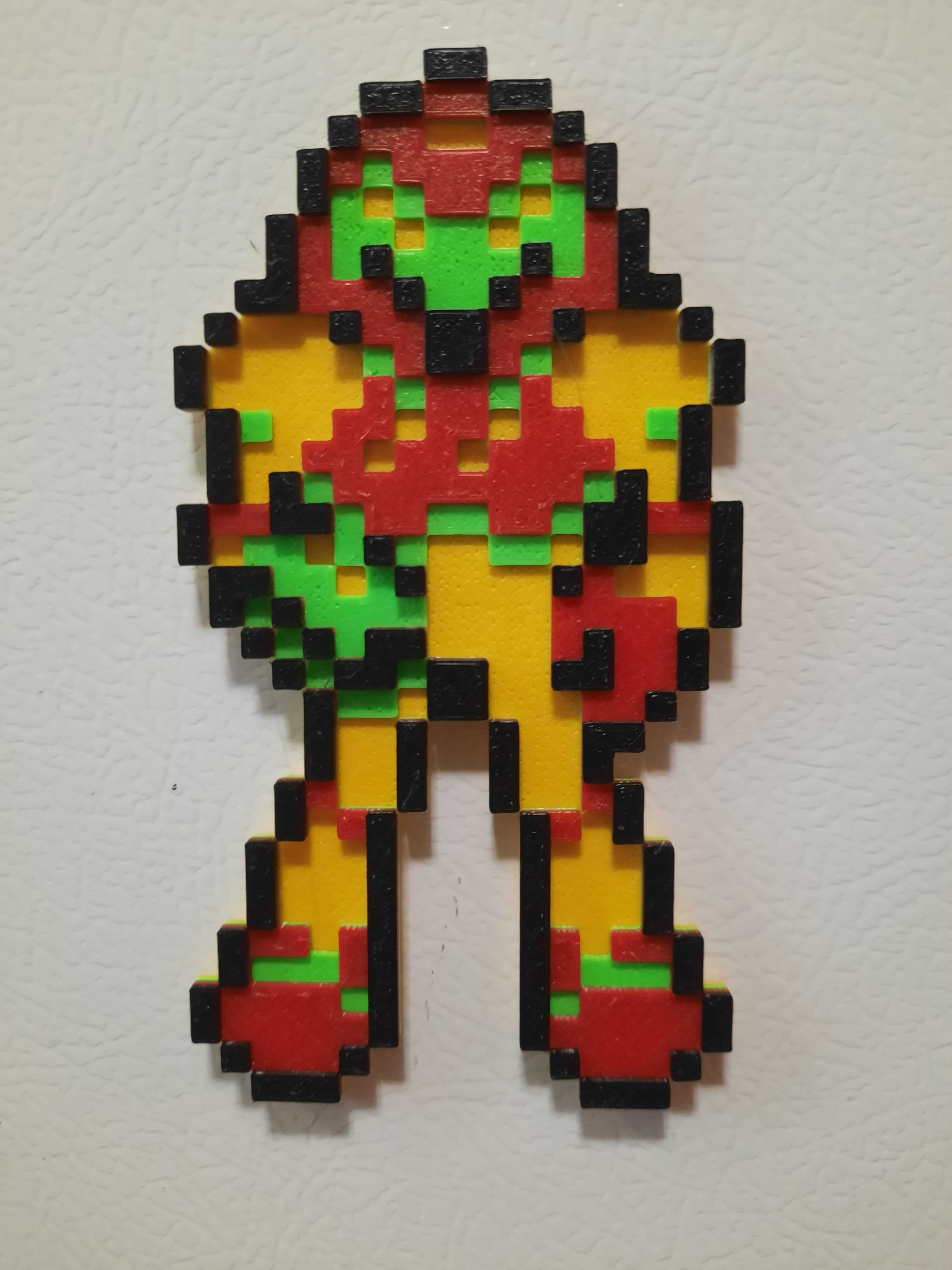 SImple 8-bit Samus by Fatkid | Download free STL model | Printables.com