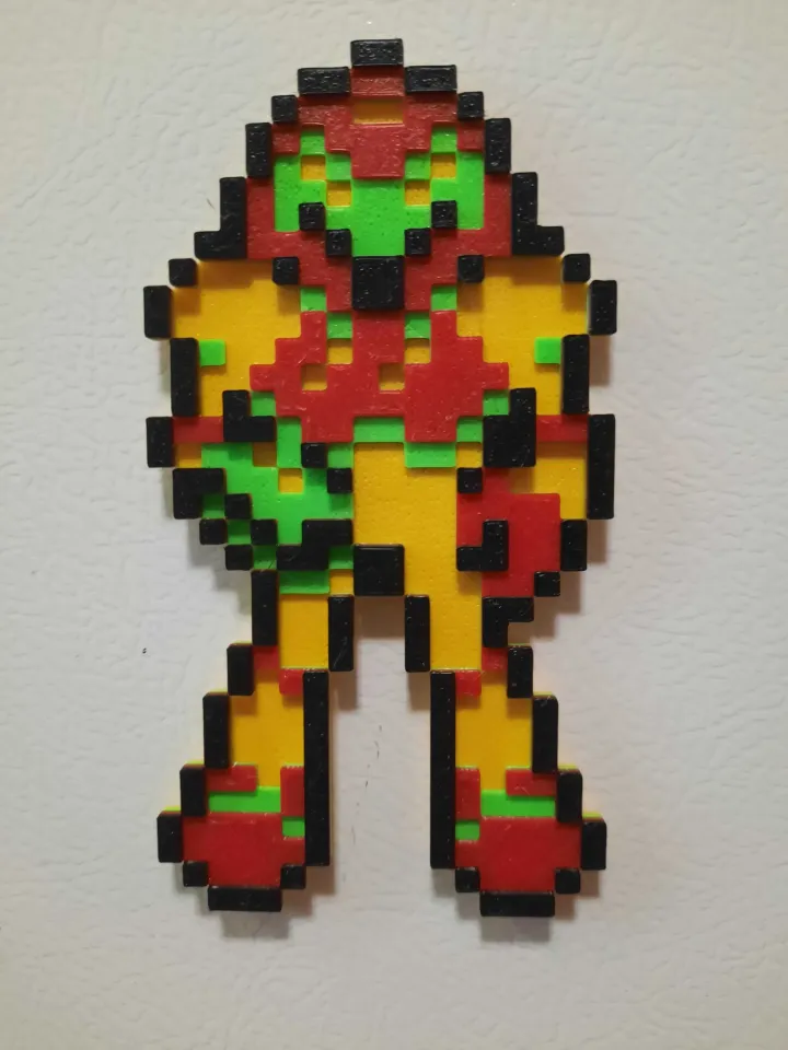 SImple 8-bit Samus by Fatkid | Download free STL model | Printables.com
