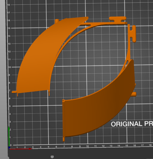Smaller Printer Split Print - DtM-v3.1 Face Shield PPE for COVID-19 by ...